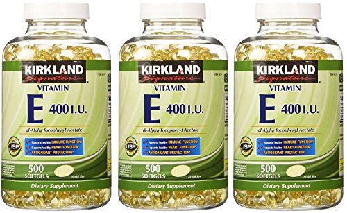 Kirkland Signature Vitamin E softgels