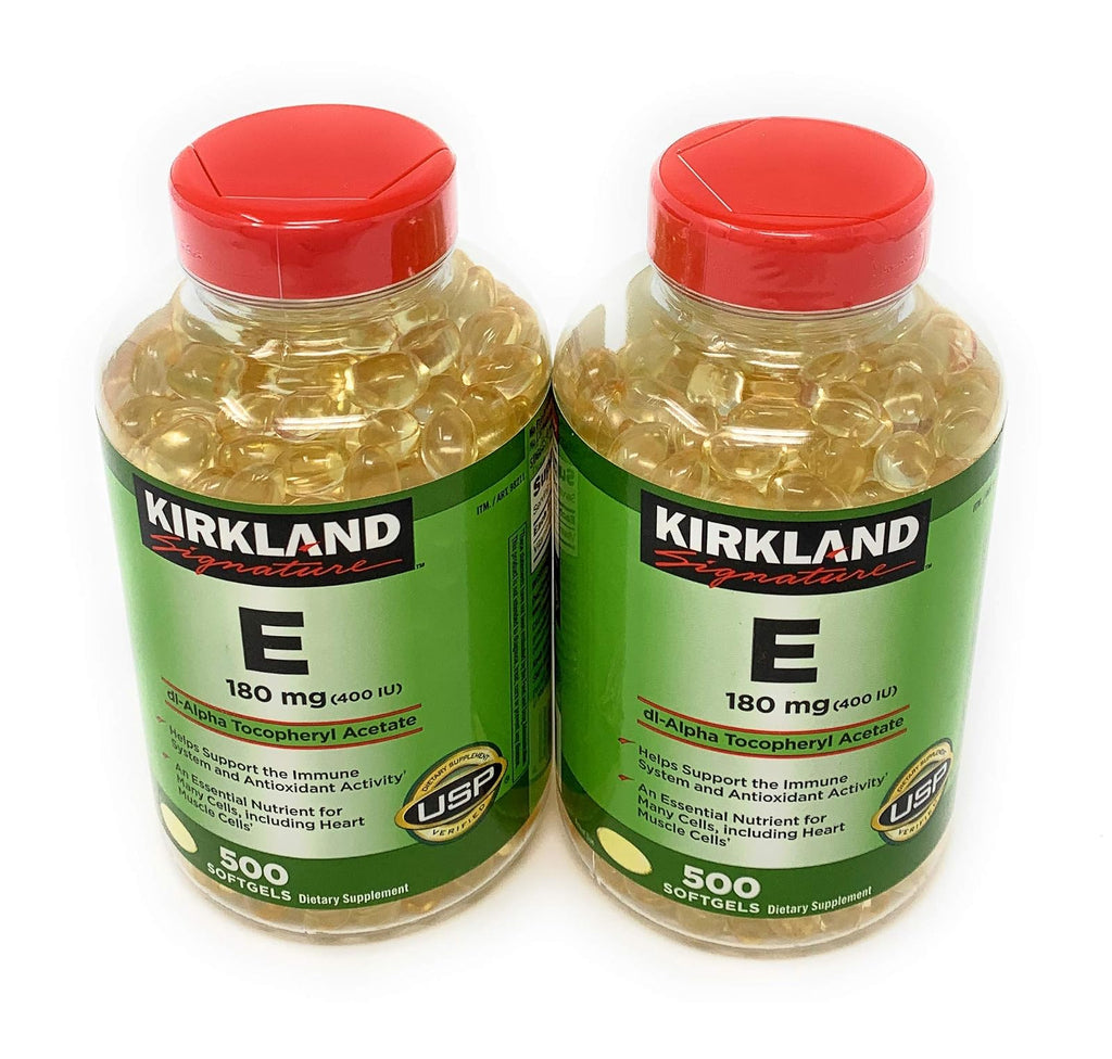 Kirkland Signature vitamin e softgels
