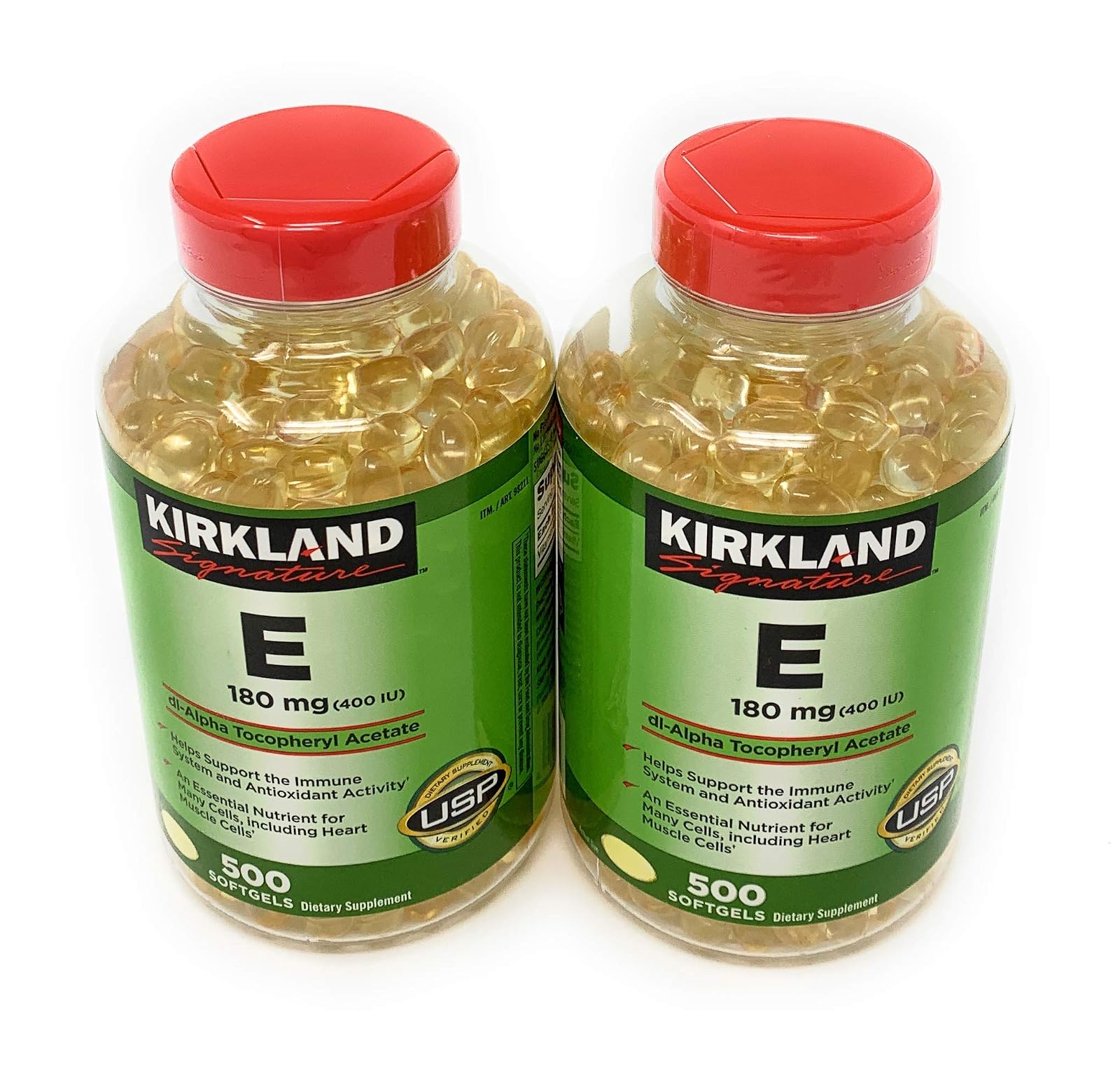 Kirkland Signature vitamin e softgels