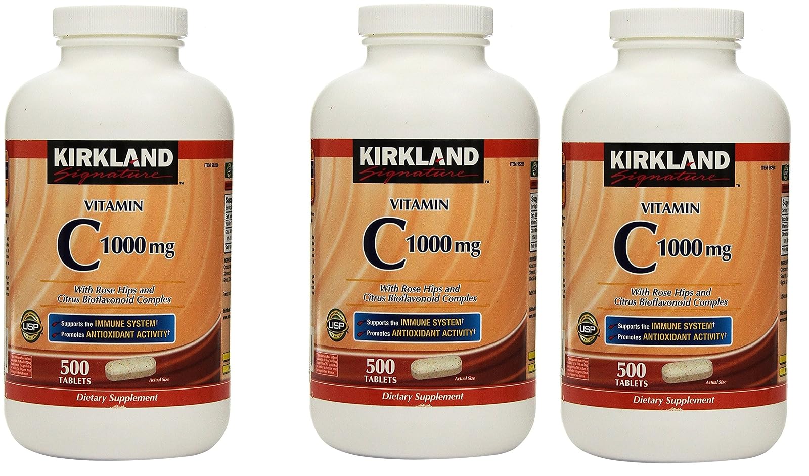 Kirkland Vitamin C 1000mg tablets