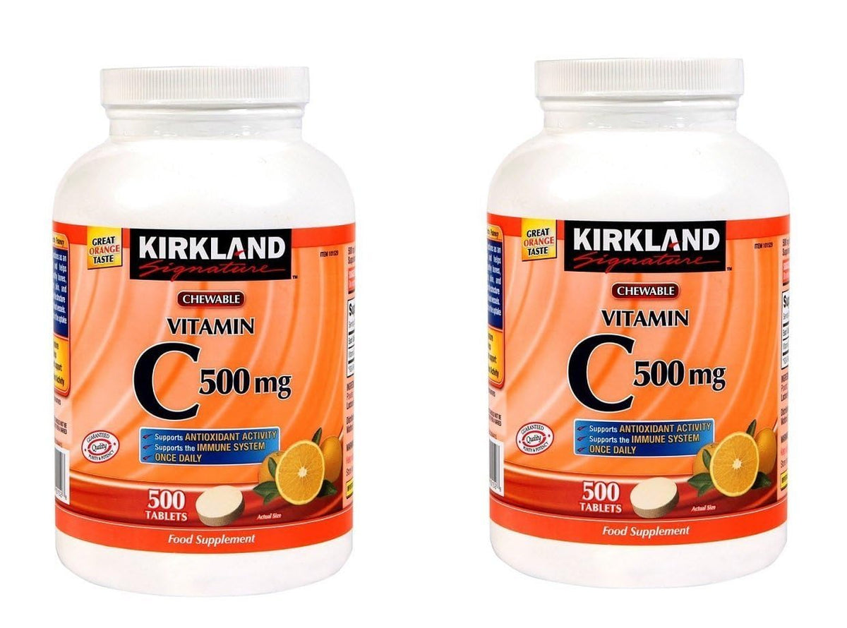 Kirkland Vitamin C chewable tablets