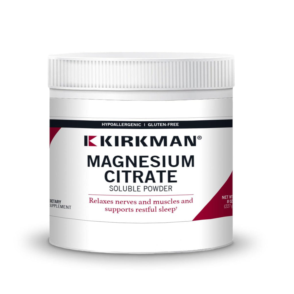 Kirkman magnesium citrate powder supplement