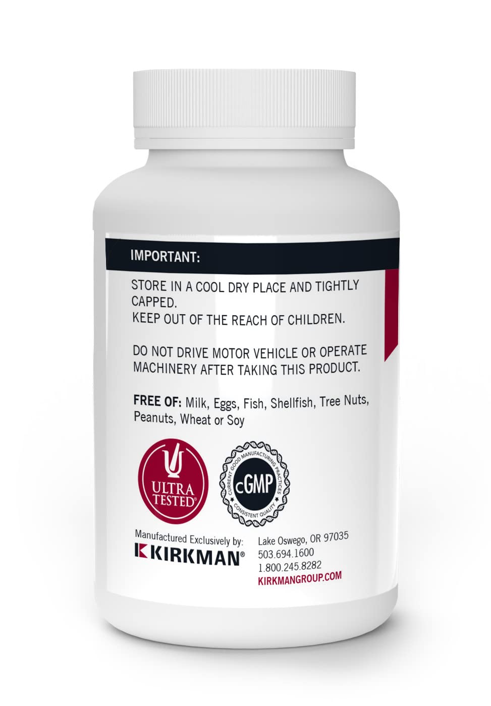 Kirkman melatonin for sleep support