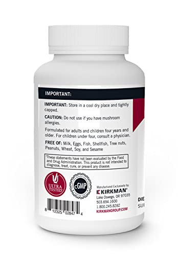 Kirkman mushrooms for enhanced performance