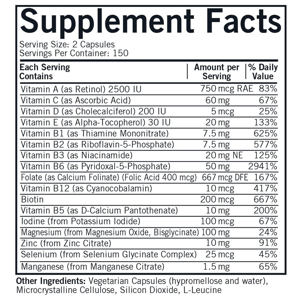 Kirkman Nu-Thera vitamin benefits