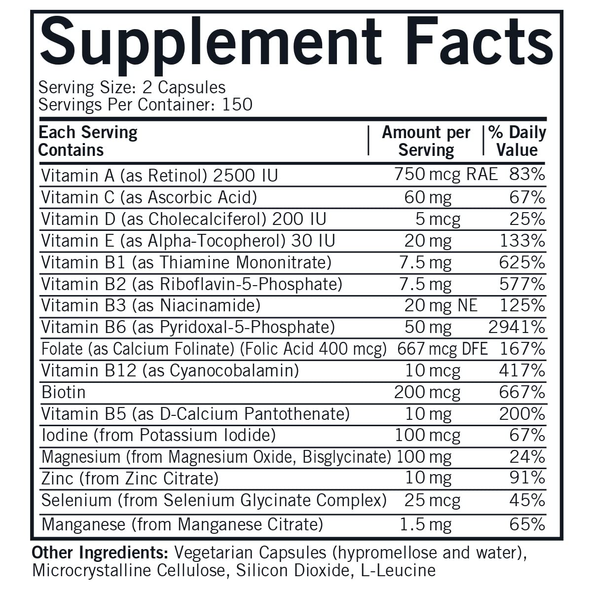 Kirkman Nu-Thera vitamin benefits