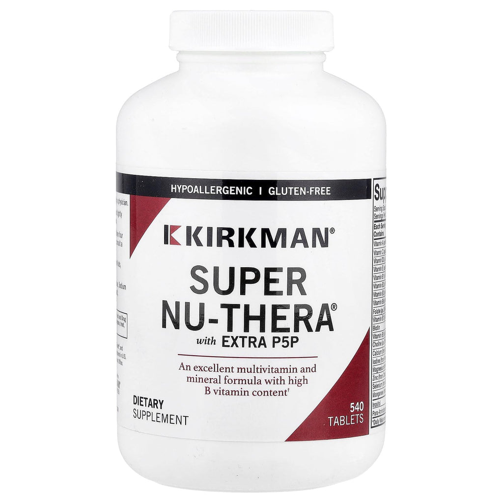 Kirkman Super Nu-Thera multivitamins for energy