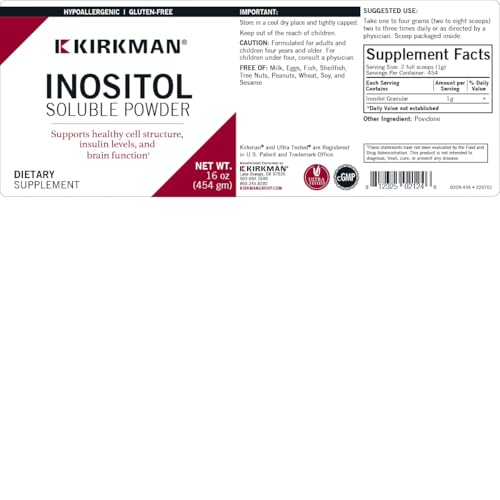 Kirkman Vitamin B8 for mood support