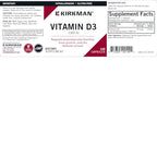 Kirkman Vitamin D-3 for bone health