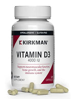 Kirkman vitamin D-3 supplement capsules