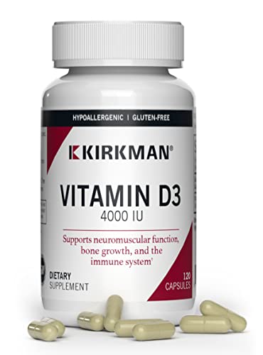 Kirkman vitamin D-3 supplement capsules