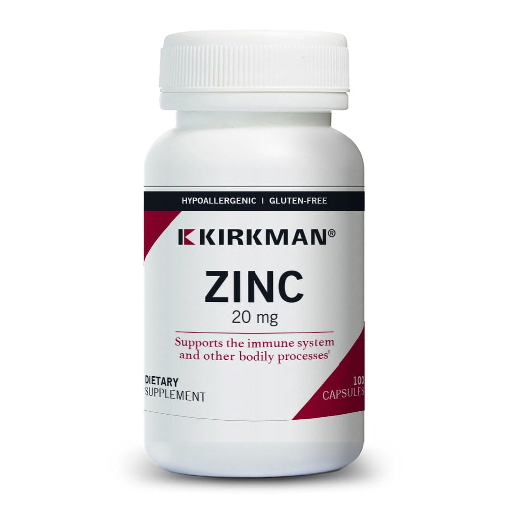 Kirkman Zinc Bio 20 mg capsules