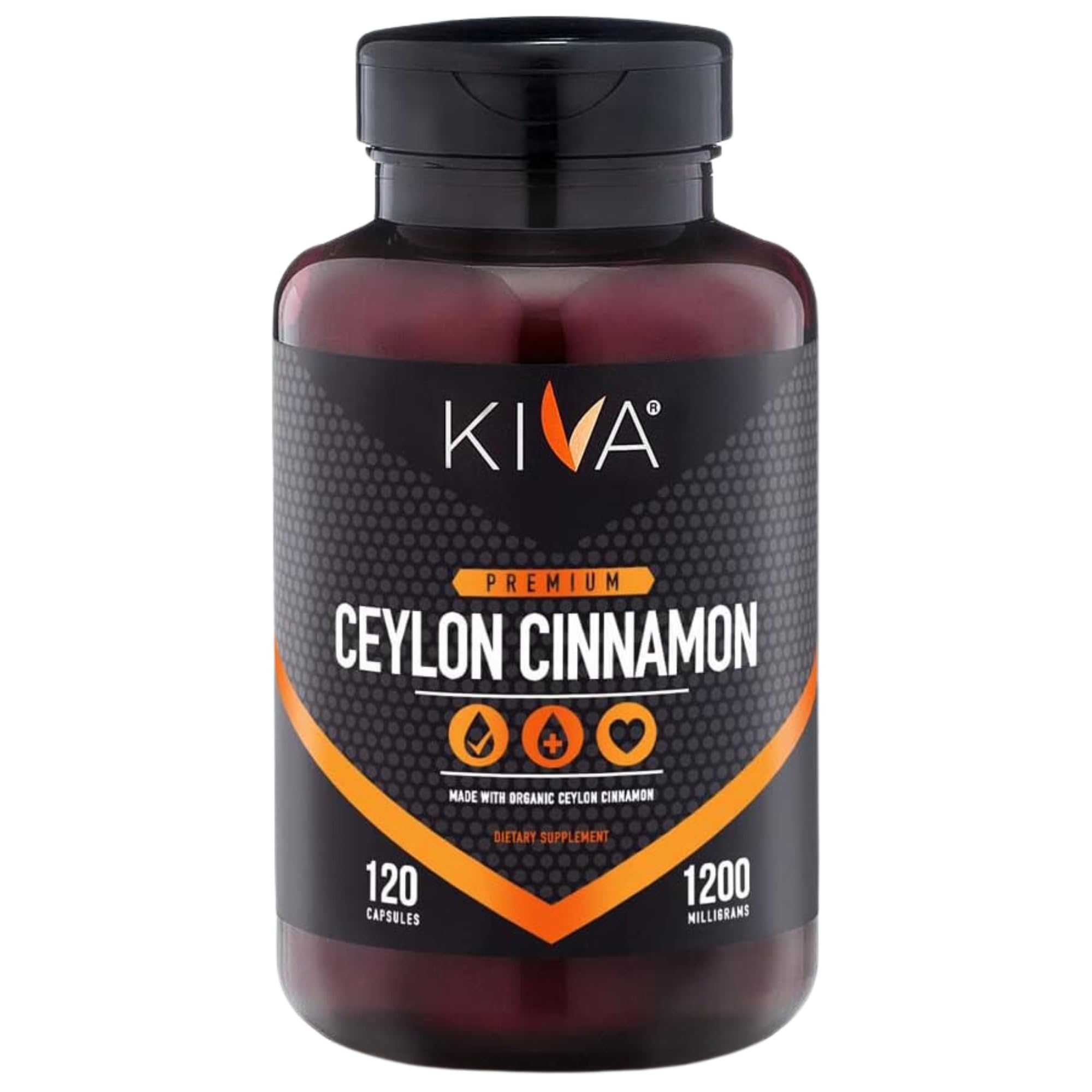 Kiva Ceylon cinnamon capsules