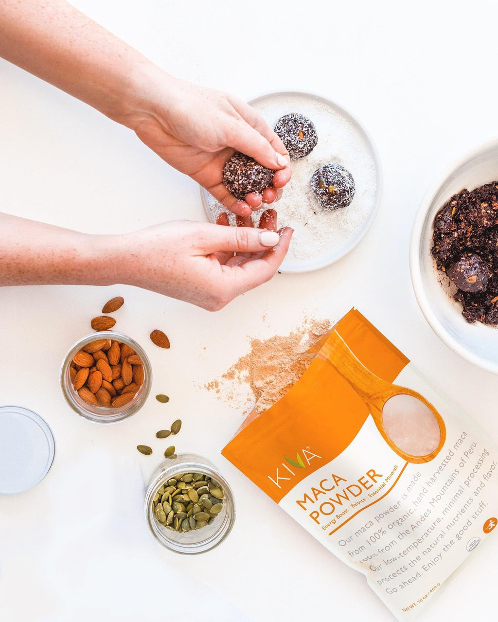 Kiva maca powder for wellness