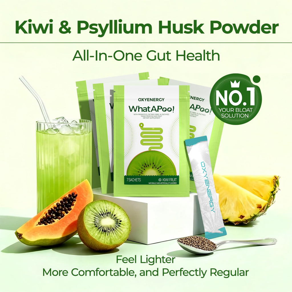 kiwi flavoured psyllium husk supplement