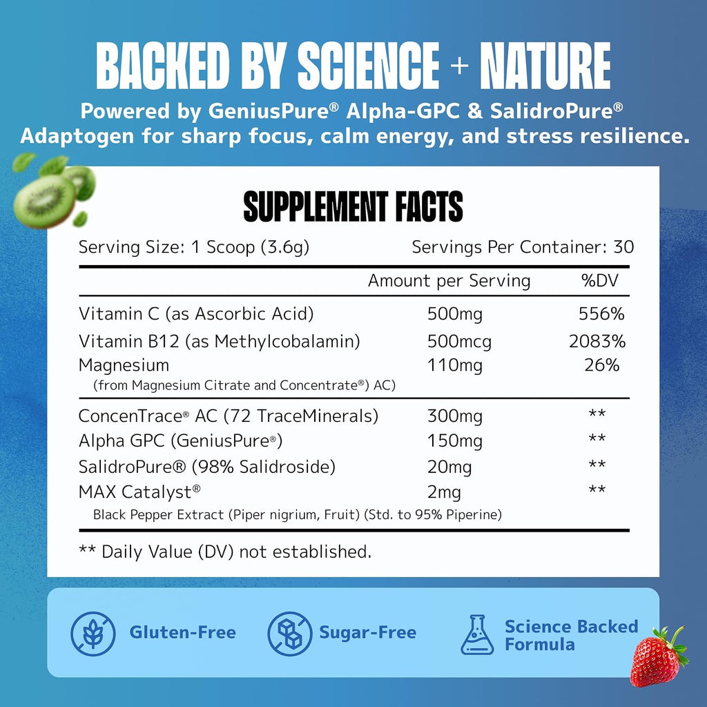 Kiwi Lemonade brain support supplement