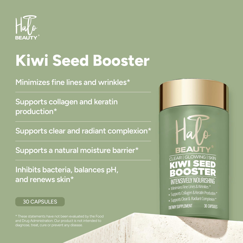 Kiwi seed skin health booster
