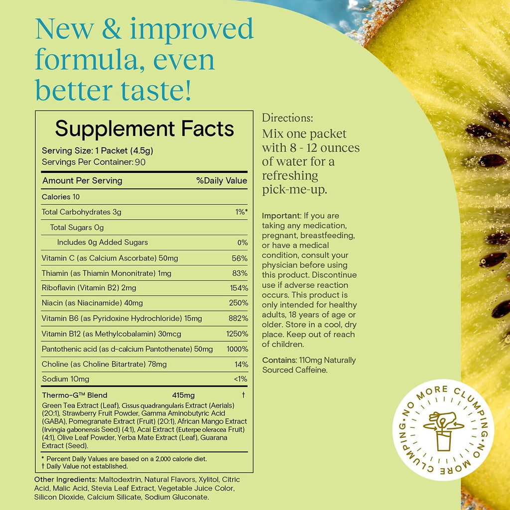 Kiwi Strawberry energy drink mix