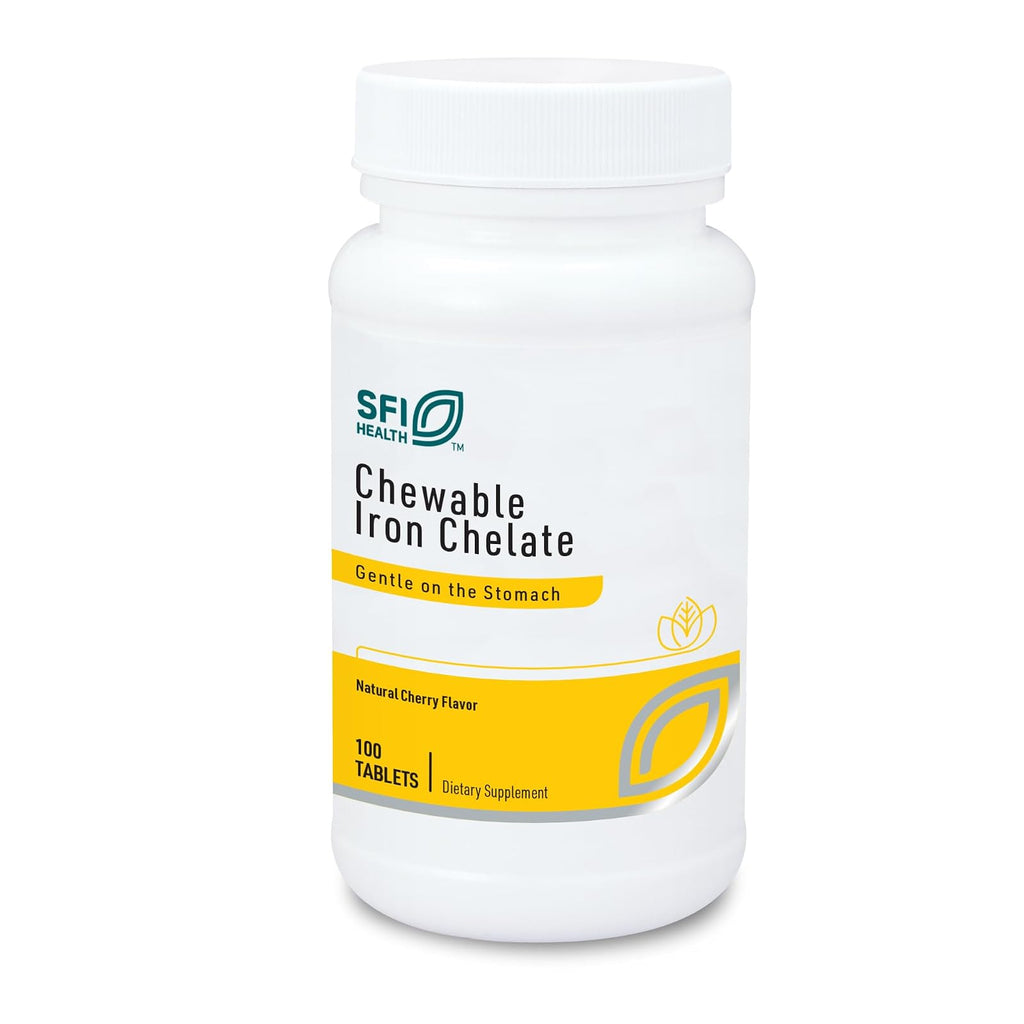 Klaire Labs chewable iron supplement