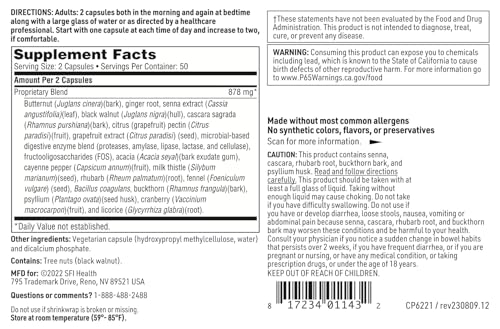 Klaire Labs colon cleanse formula