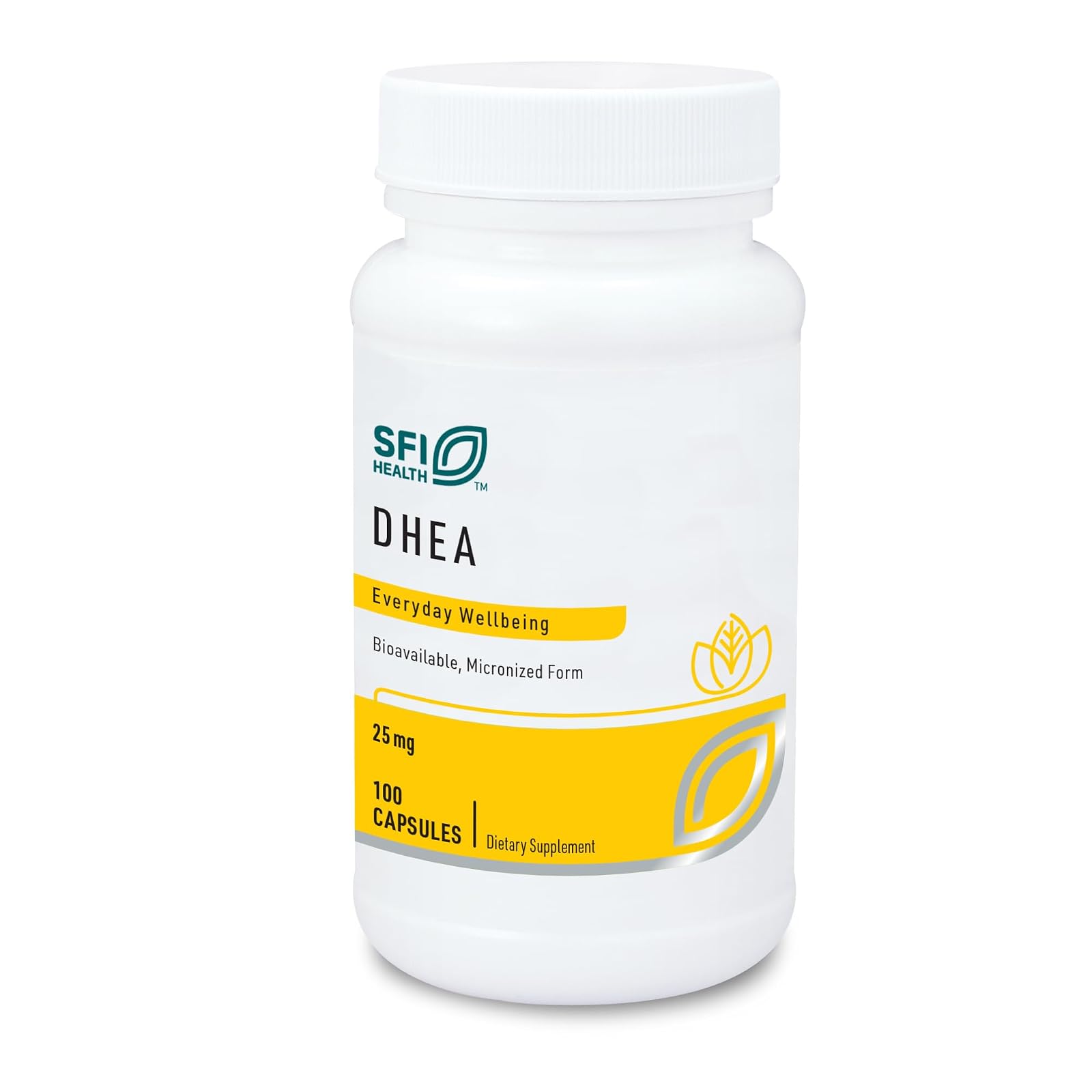 Klaire Labs DHEA 25 mg capsules