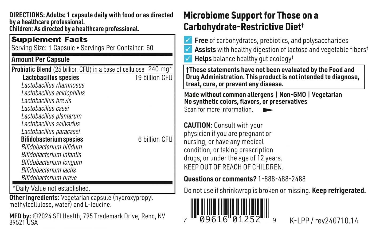 Klaire Labs digestive health support