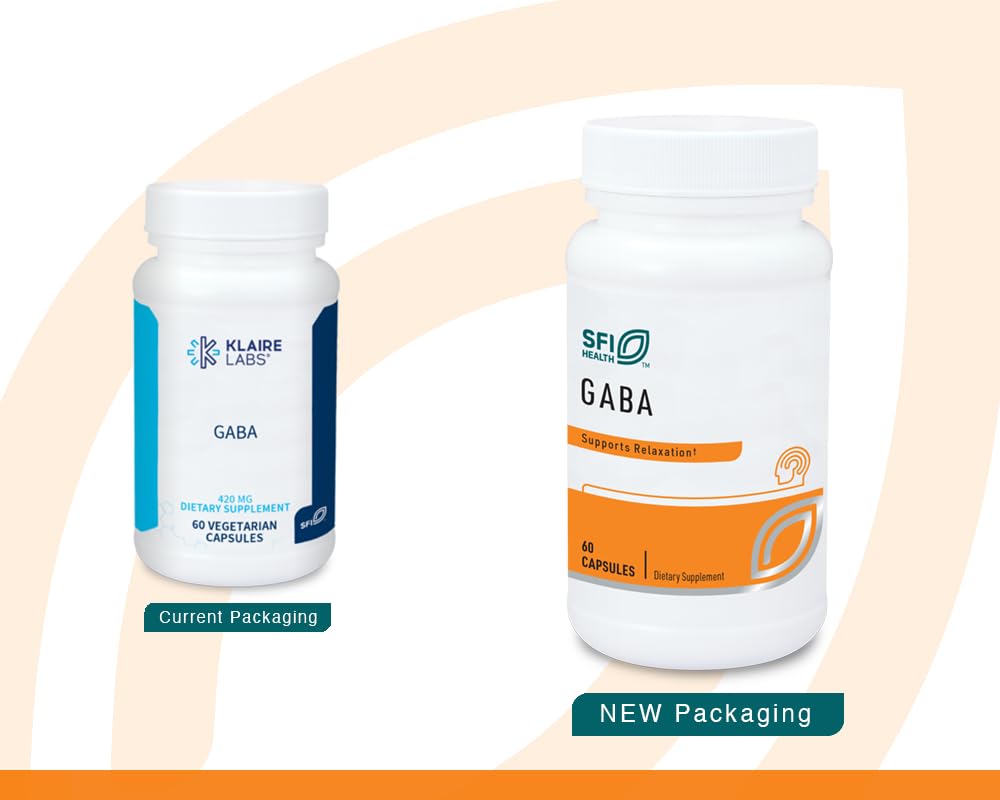 Klaire Labs gaba for stress relief