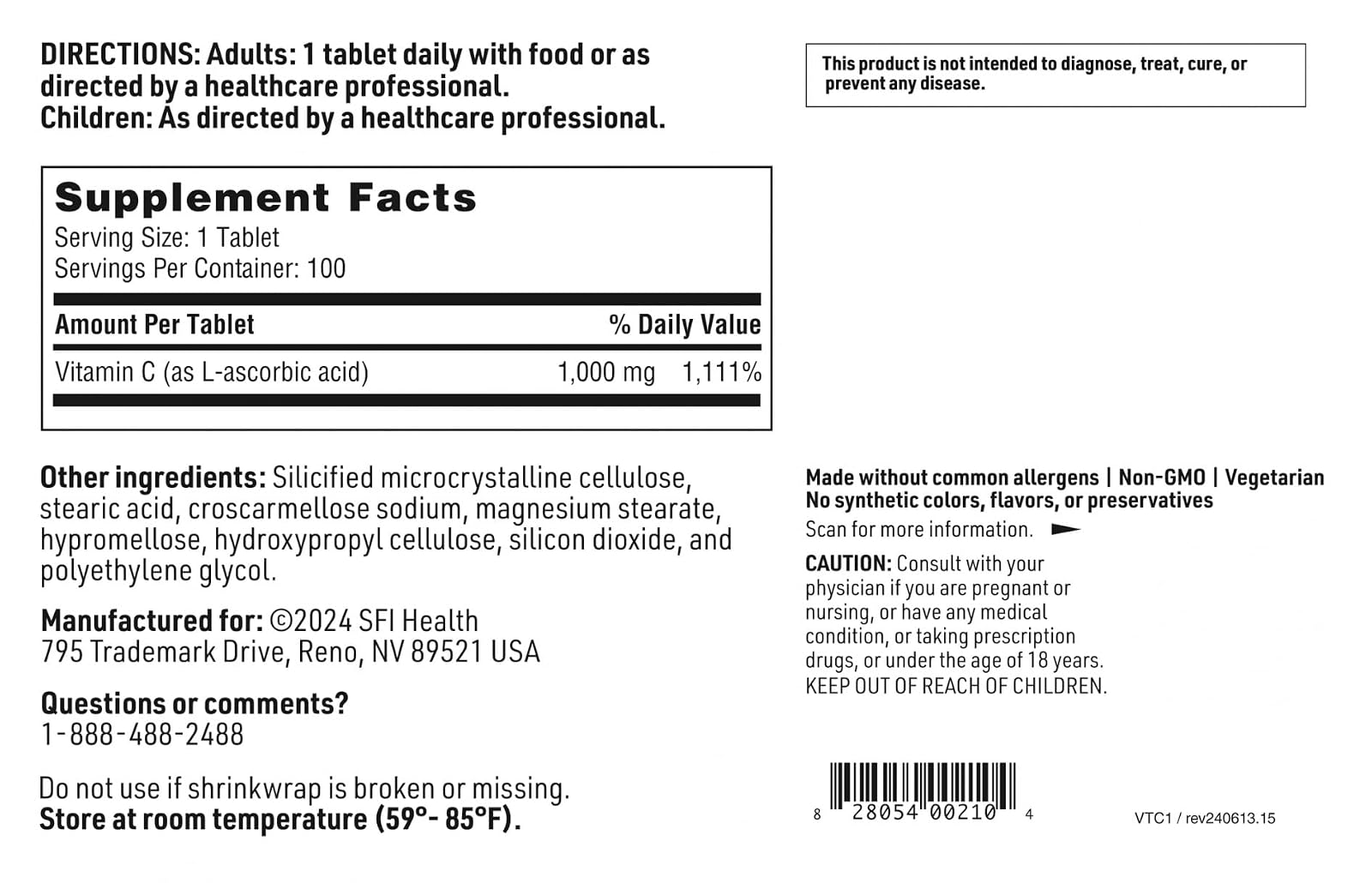 Klaire Labs immune support vitamin C