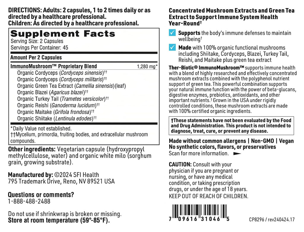 Klaire Labs Immunomax kids multivitamin option