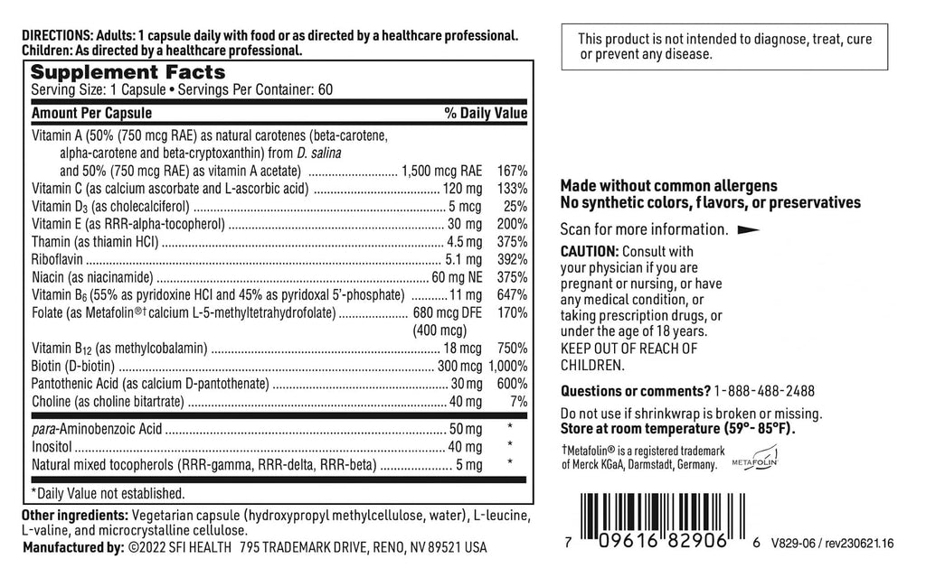 Klaire Labs kids multivitamin for growth