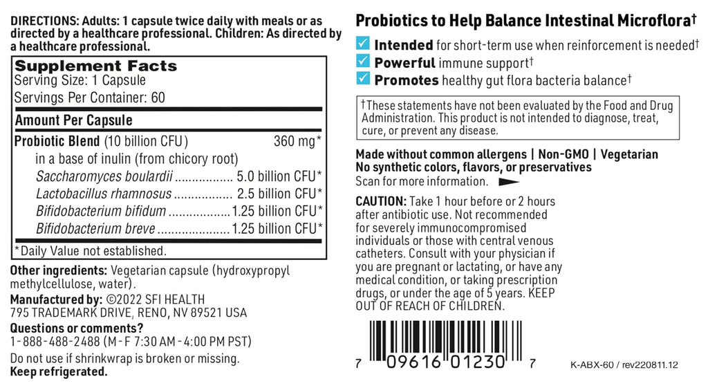 Klaire Labs kids probiotic formula