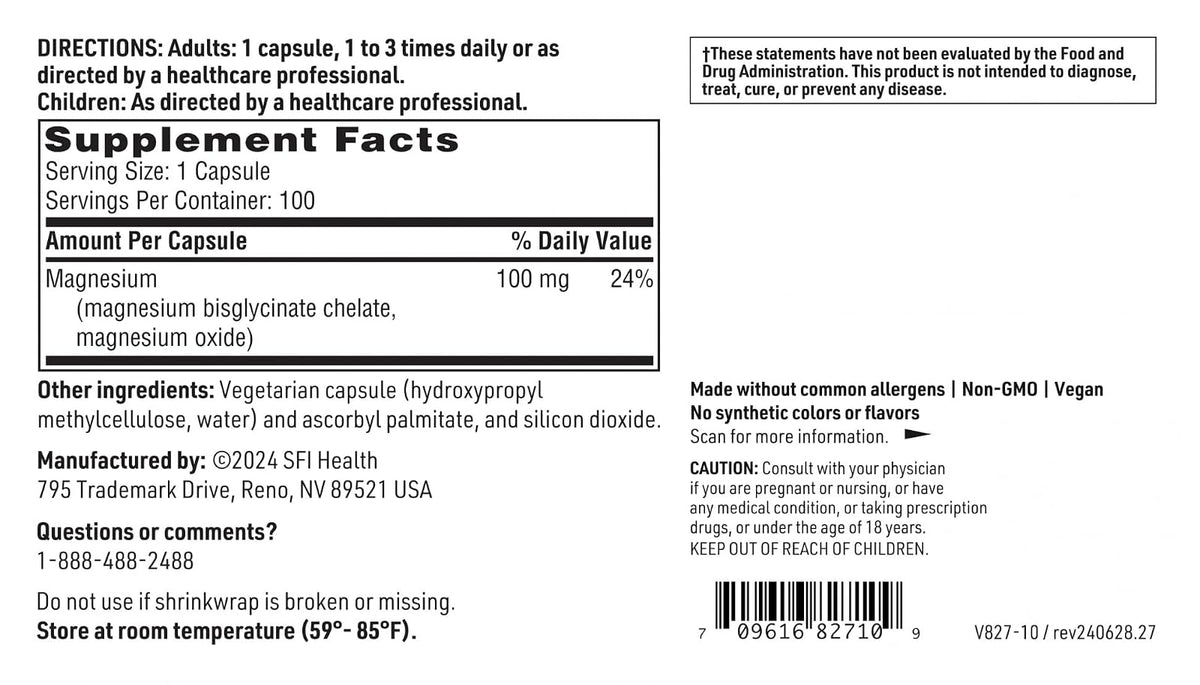 Klaire Labs magnesium for daily wellness