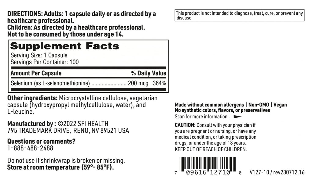 Klaire Labs selenium for optimal health