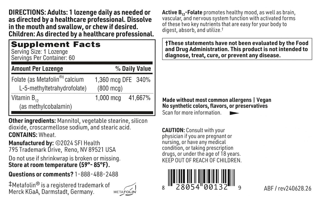 Klaire Labs vitamin B12 support