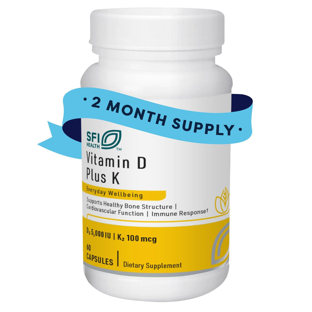 Klaire Labs vitamin D plus K capsules