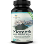 Klamath Lake blue green algae capsules