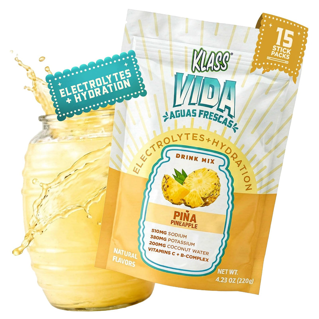 KLASS VIDA pineapple electrolyte powder