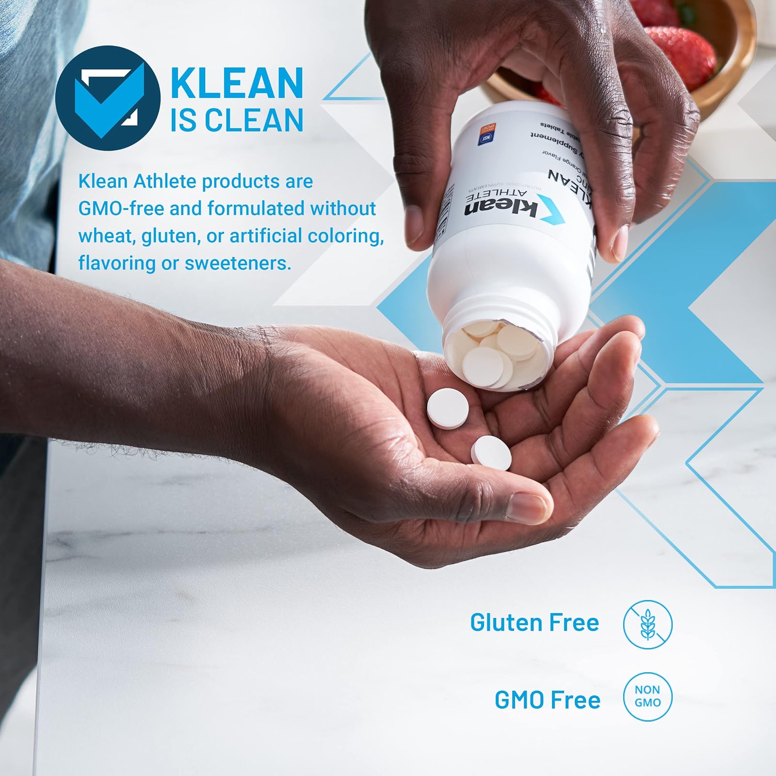 Klean Athlete iron for muscle health