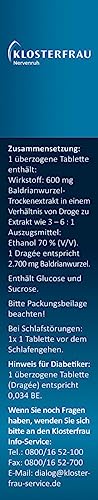Klosterfrau valerian for relaxation