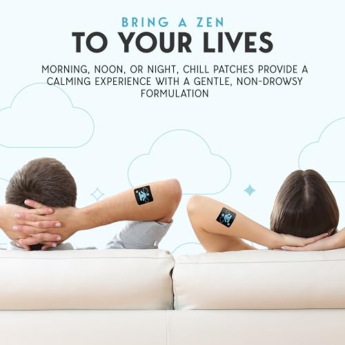 Klova Chill Patches for daily calm