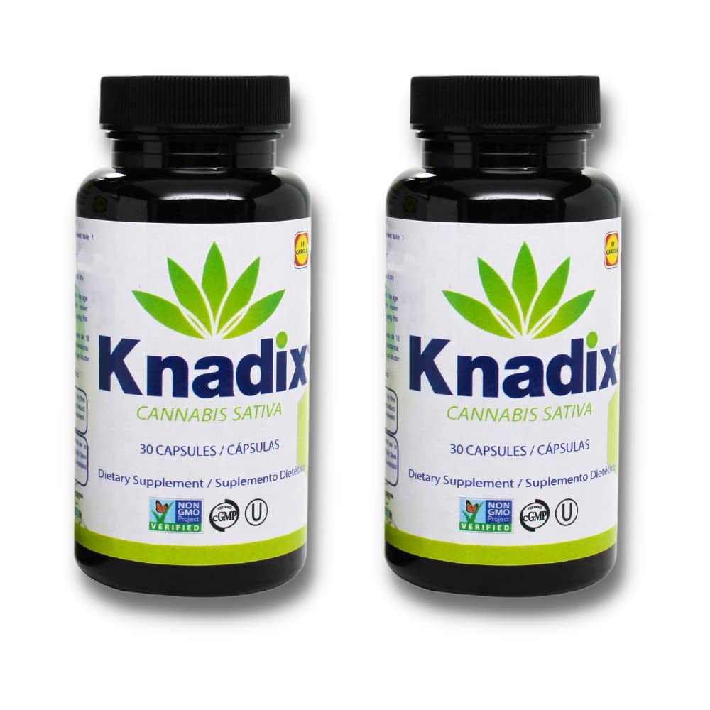 Knadix hemp oil supplement capsules