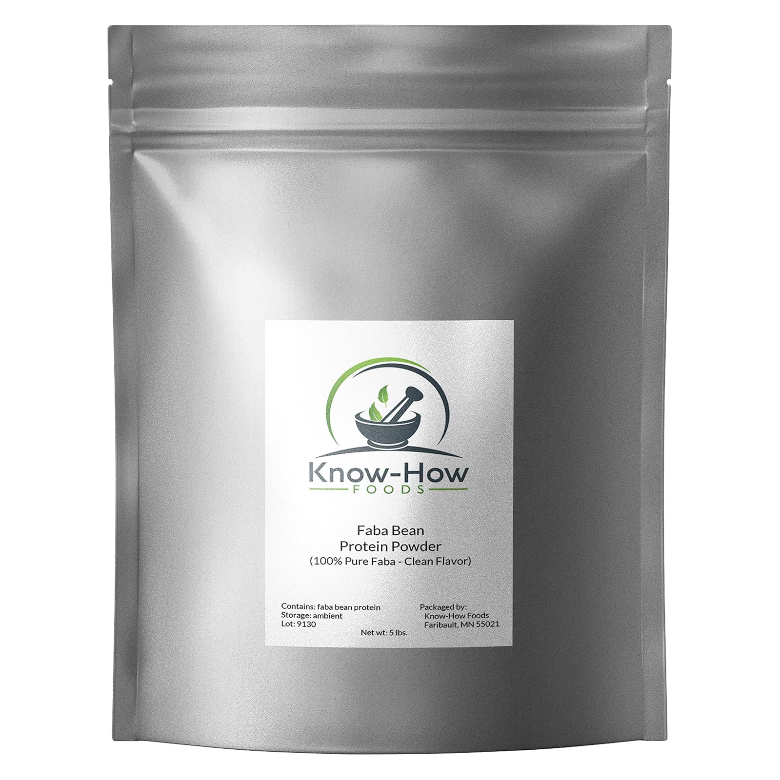 Know-How Foods faba bean protein powder