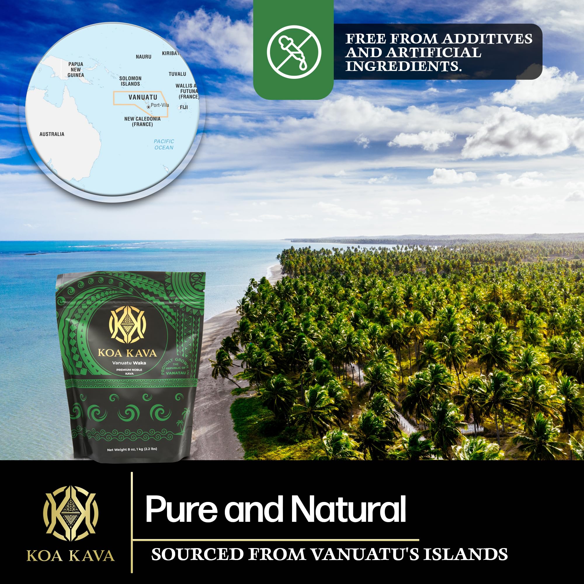 Koa Kava Vanuatu quality assurance