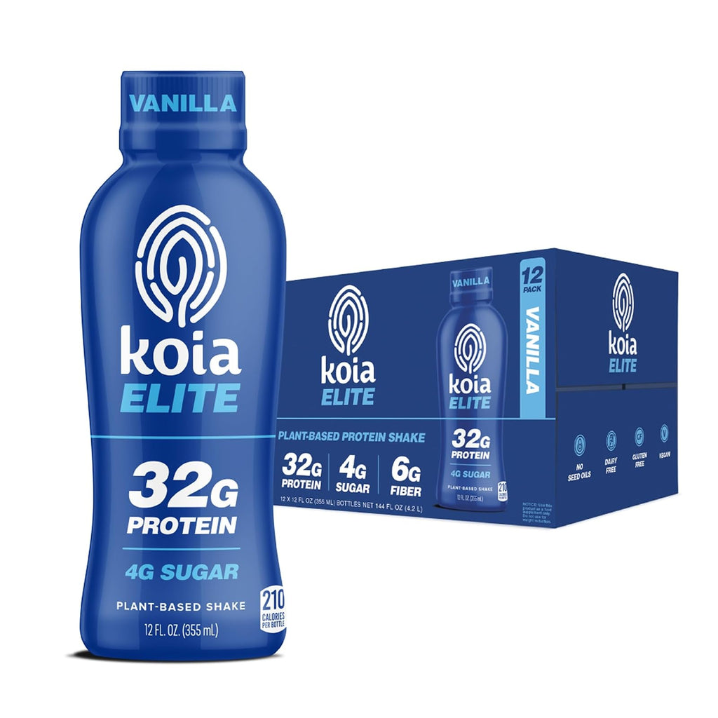 Koia plant-based protein shake vanilla