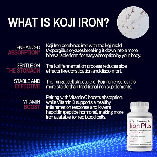 Koji iron for healthy blood