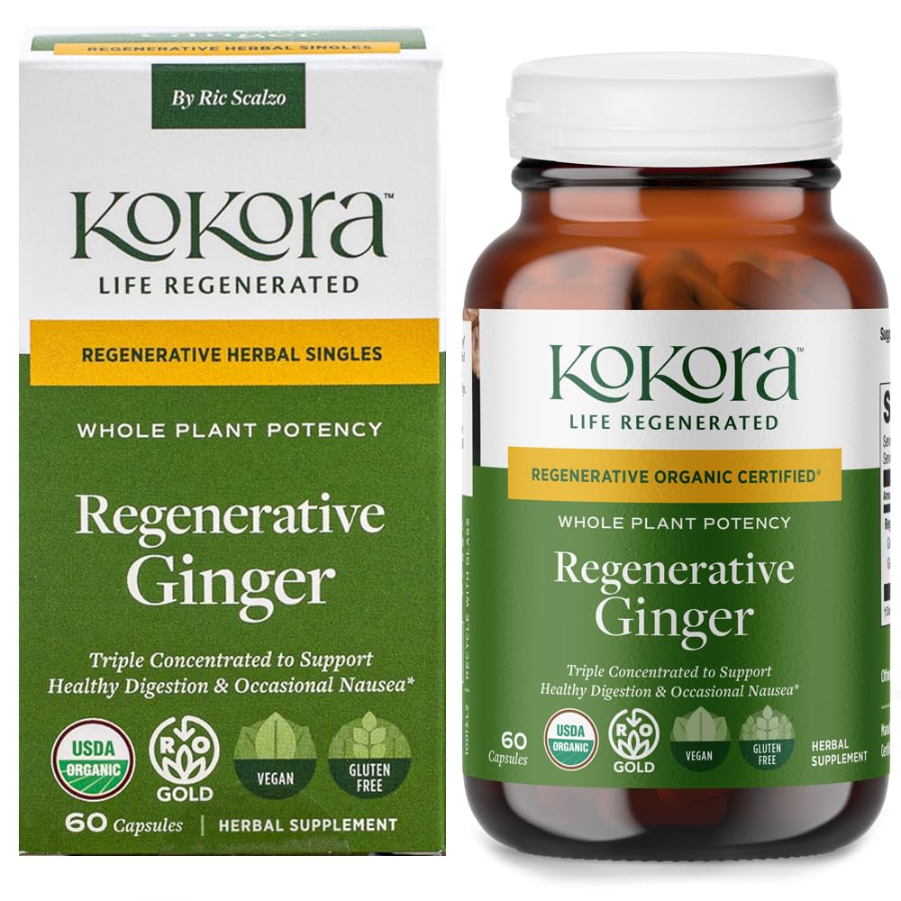 kokora ginger dietary supplement capsules