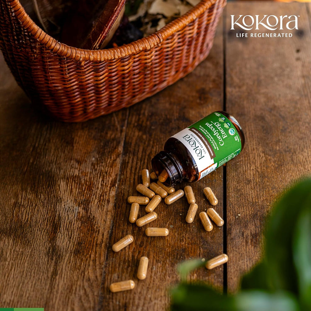 kokora mushroom capsules for immune support