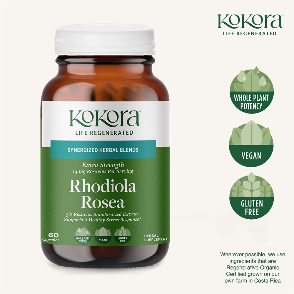 kokora Rhodiola for improved mental clarity