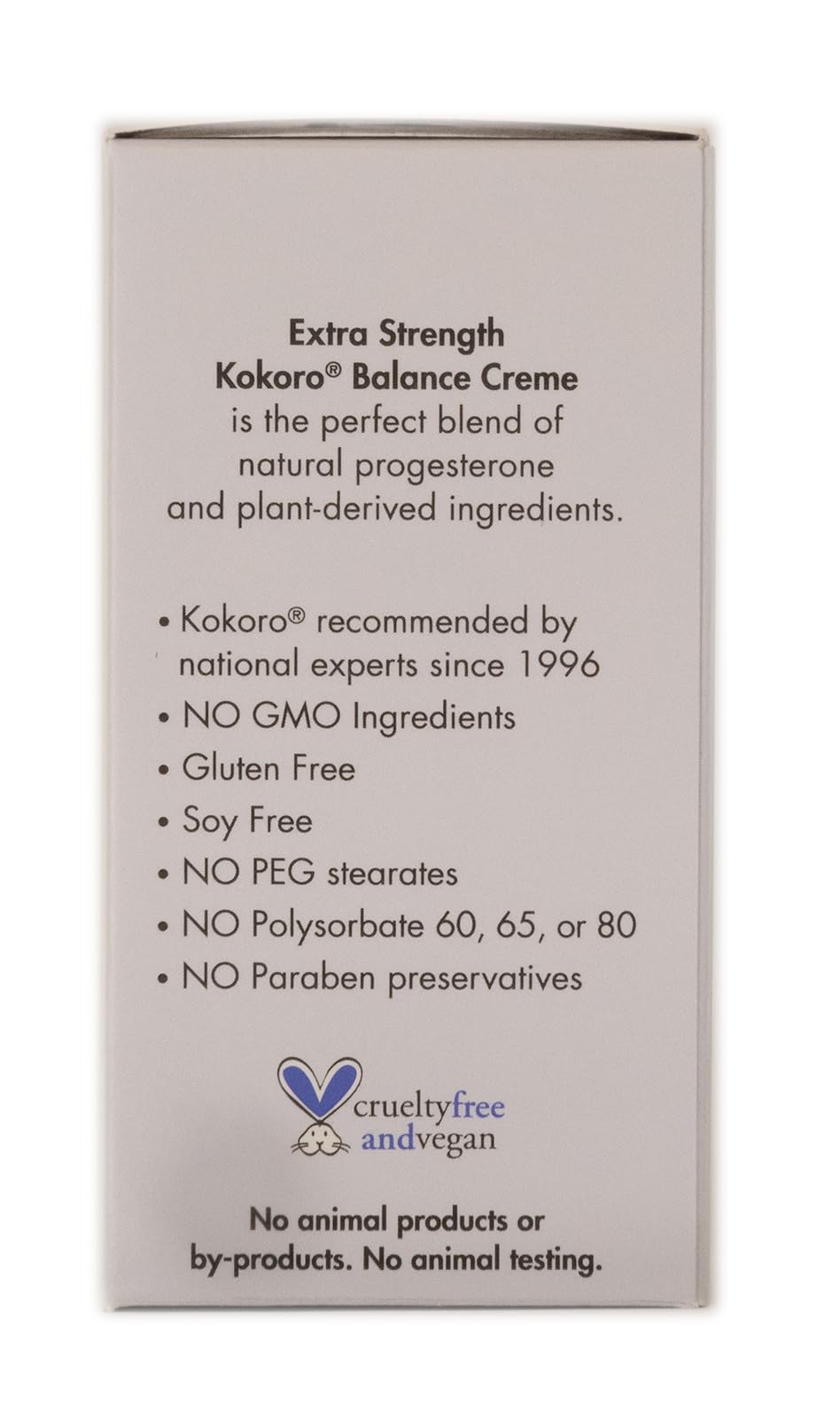 Kokoro menopause support cream for daily use