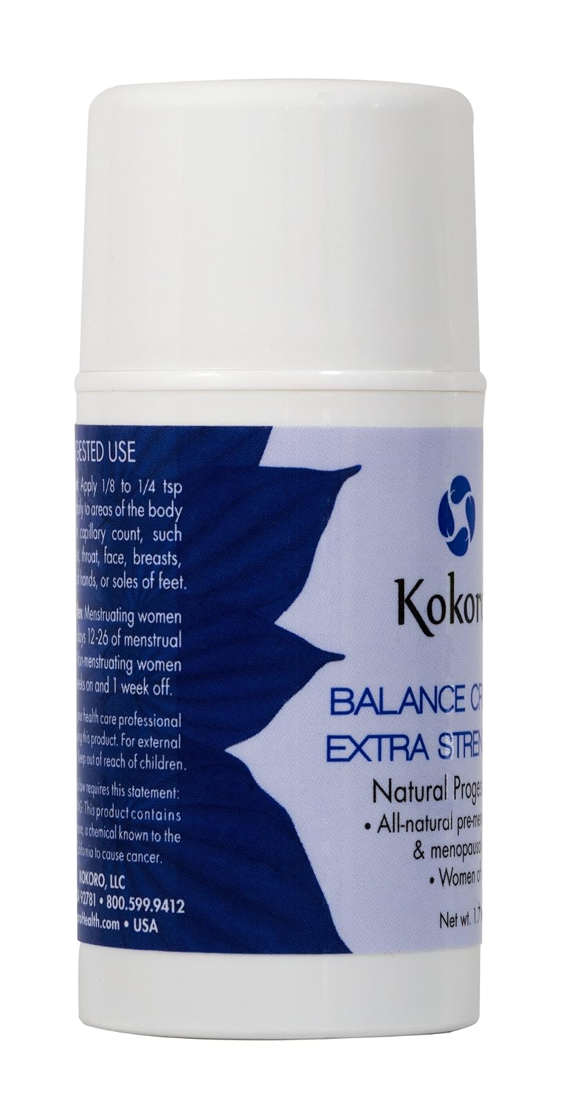 Kokoro progesterone cream for women's health